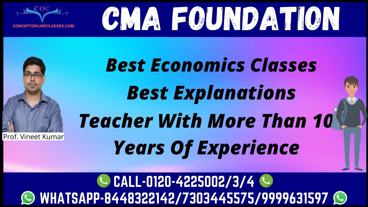 Best Economics Classes for CMA Foundation | COC Education